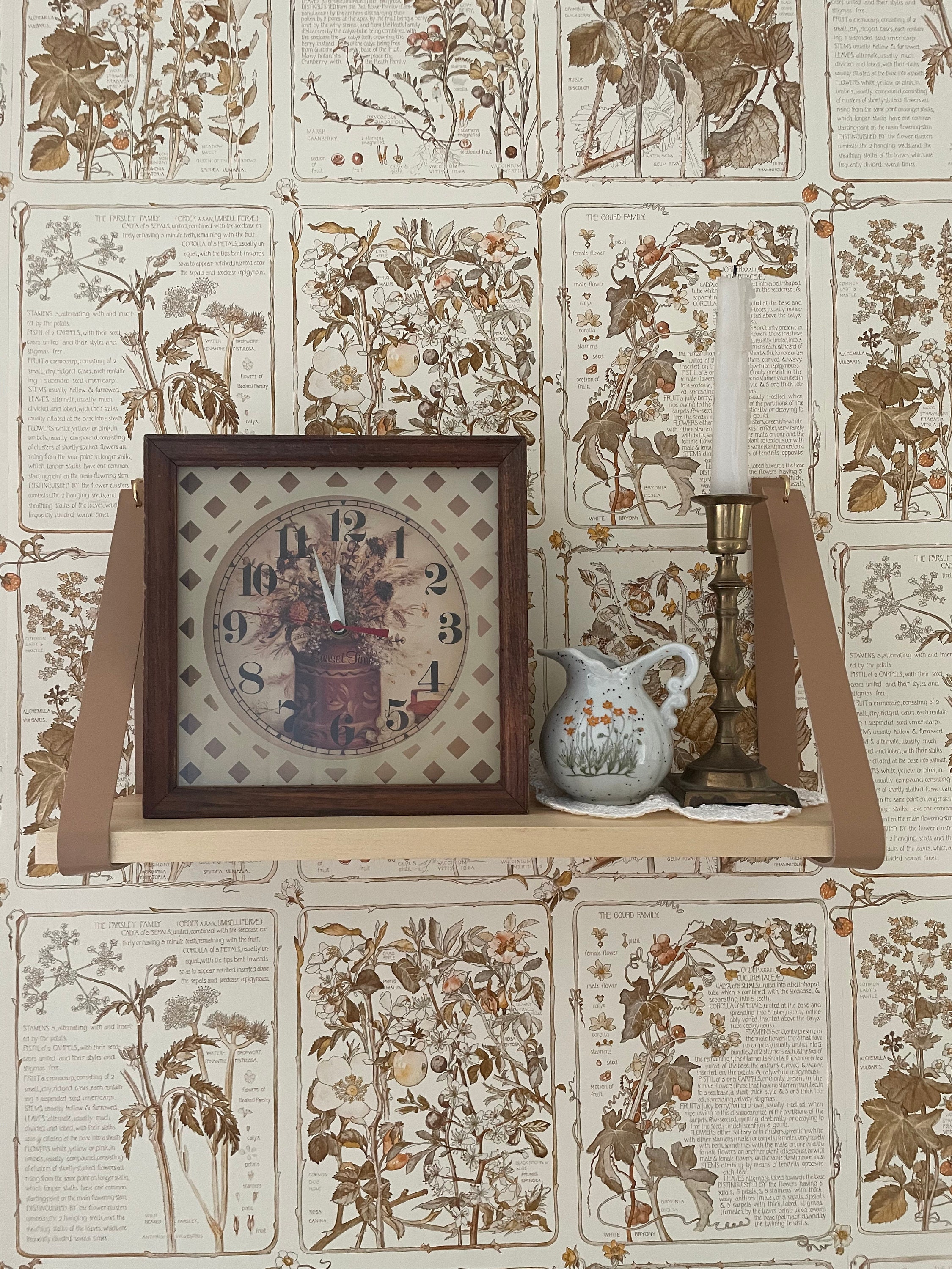 Vintage Shadow Box Clock - Etsy