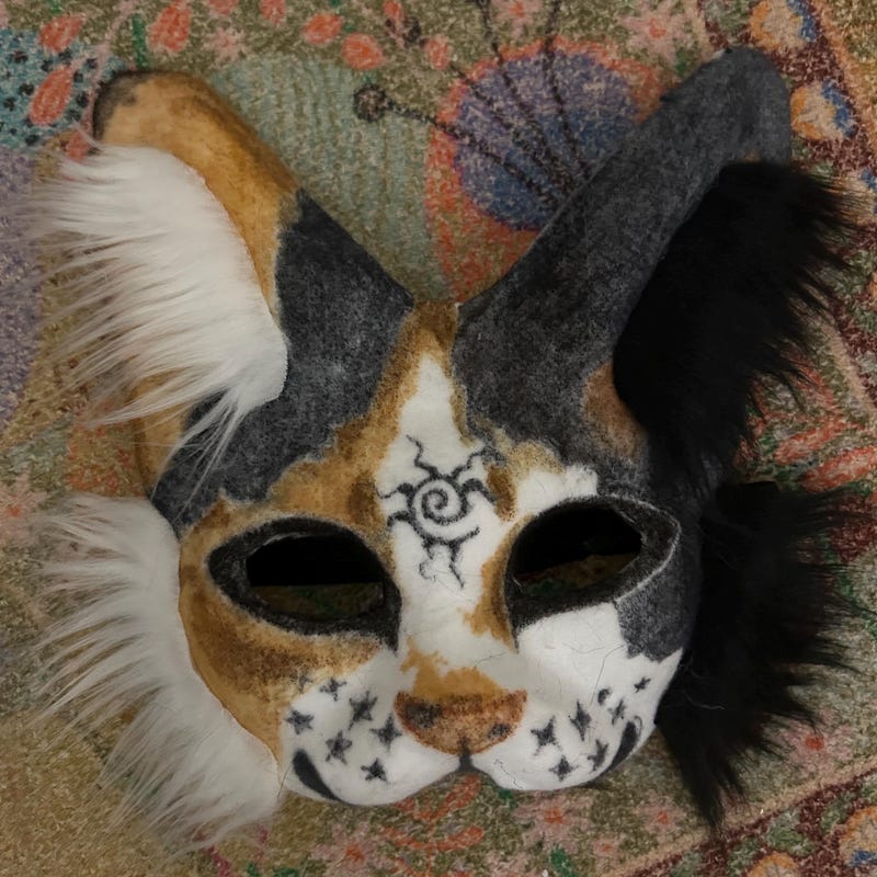 Calico Cat Tail Therian - Etsy