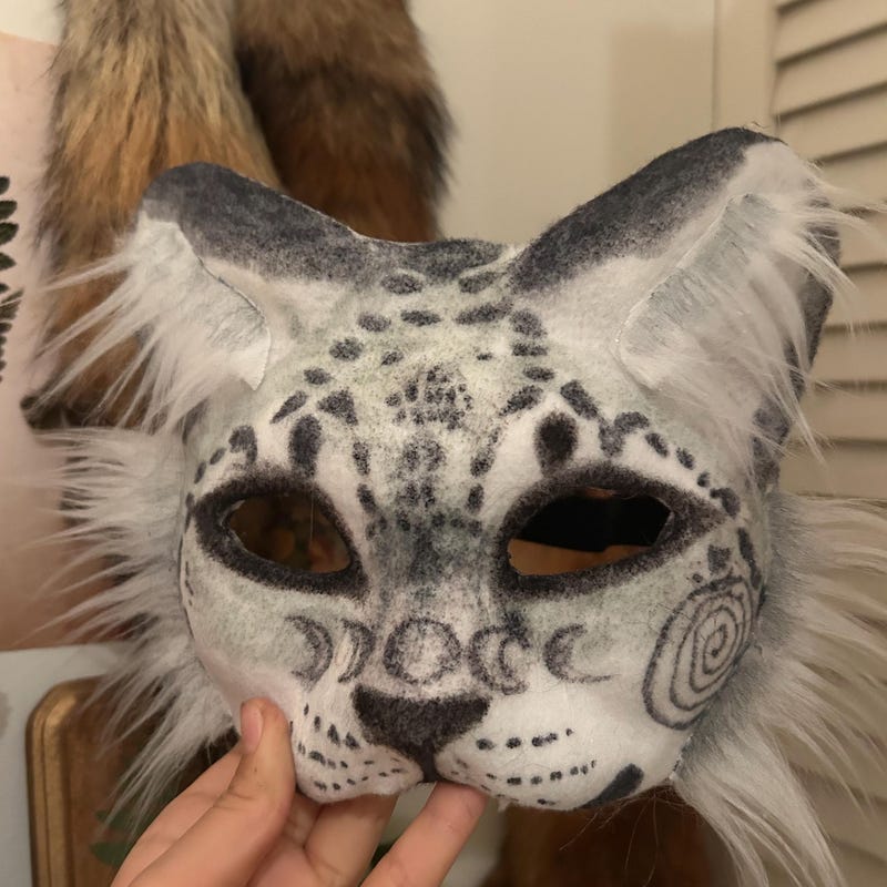 Furry Mask - Etsy