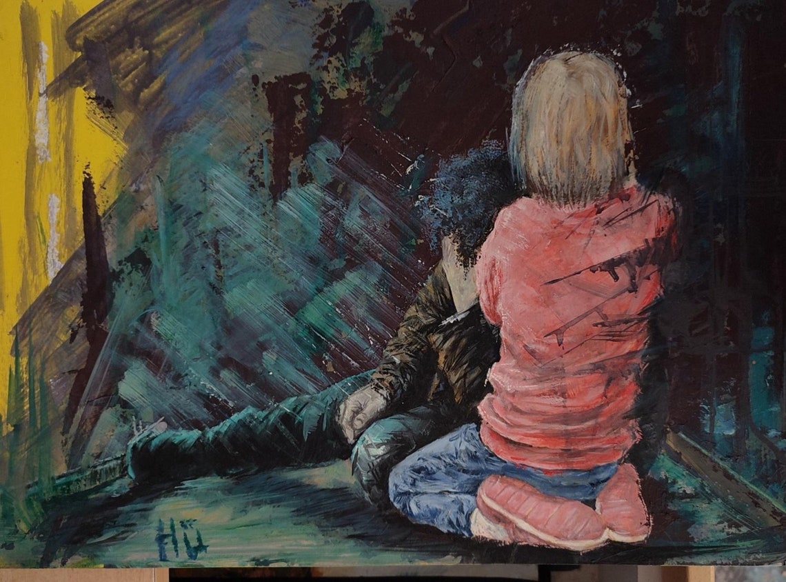 Your Favorite Movie Scenes Turned Into Unique Paintings - Etsy