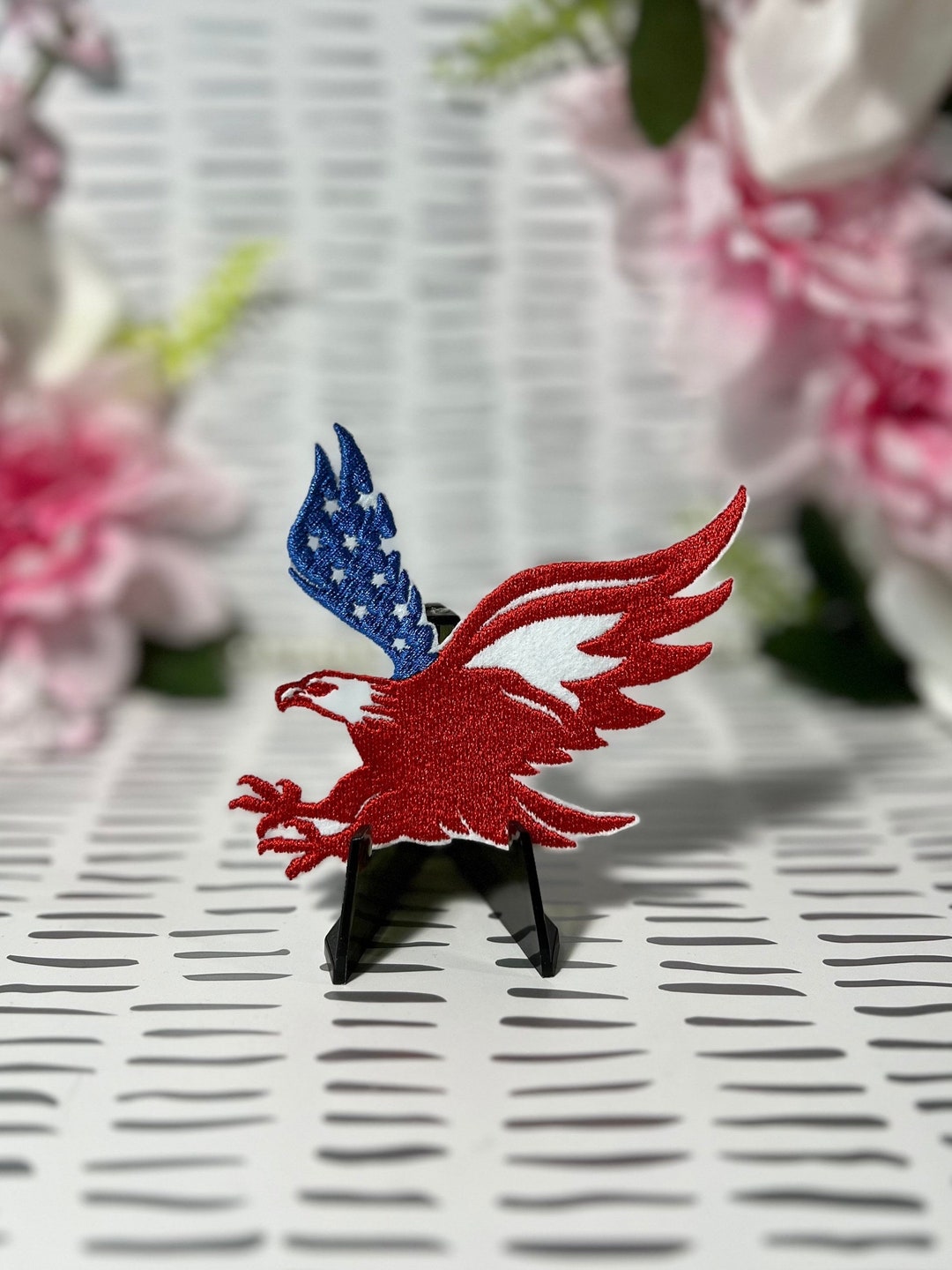 American Eagle Patch • Embroidered Iron on Patch • Patriotic Patch • American Patch - Etsy