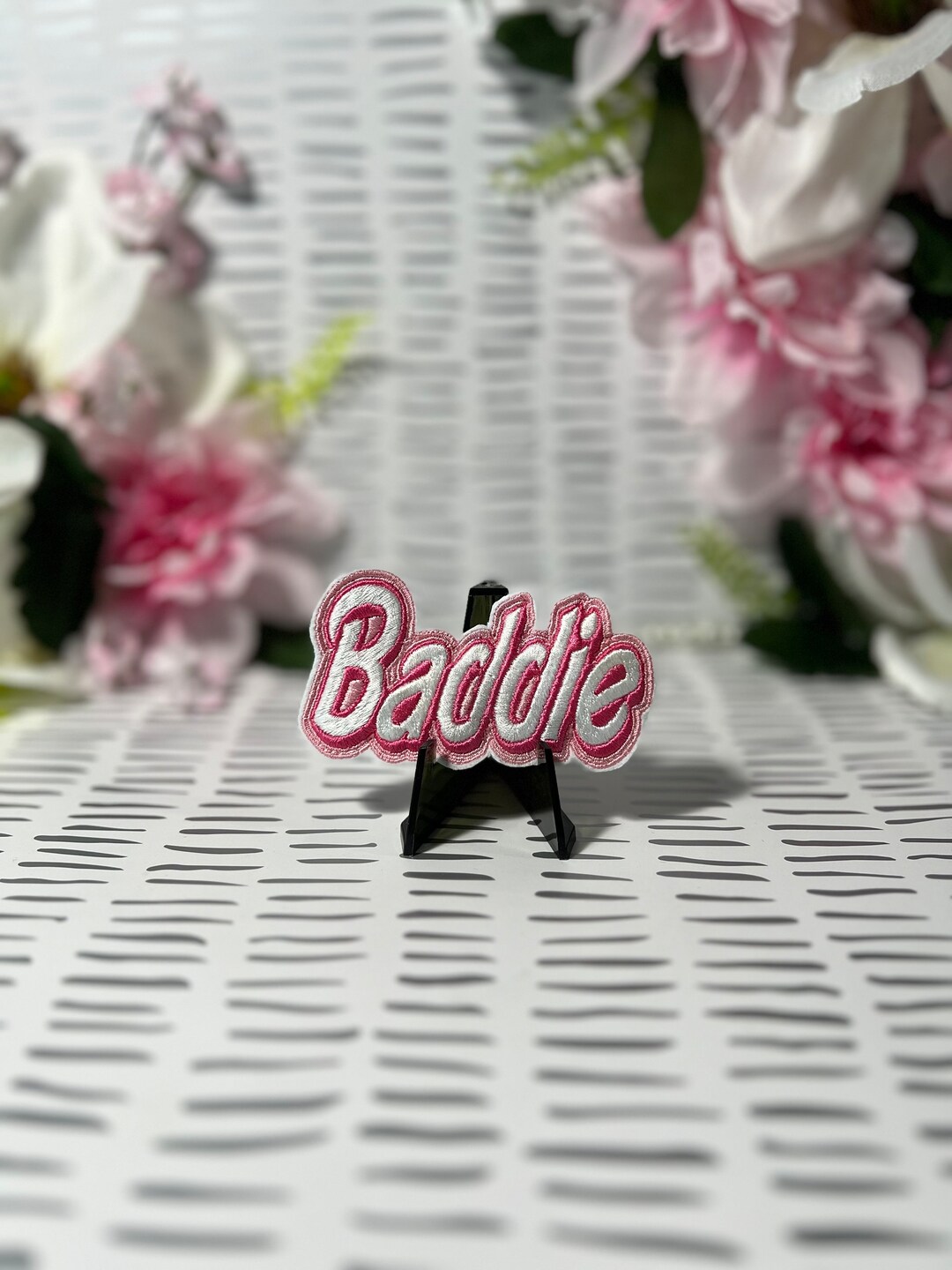 Baddie Patch Embroidered Iron on Patch Cute Patch Bad Girl Aesthetic - Etsy