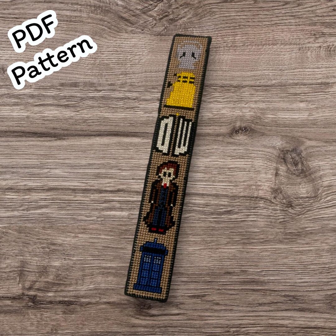 Doctor Who Pattern, Cross-stitch Pattern, Doctor Who, Embroidery Design ...