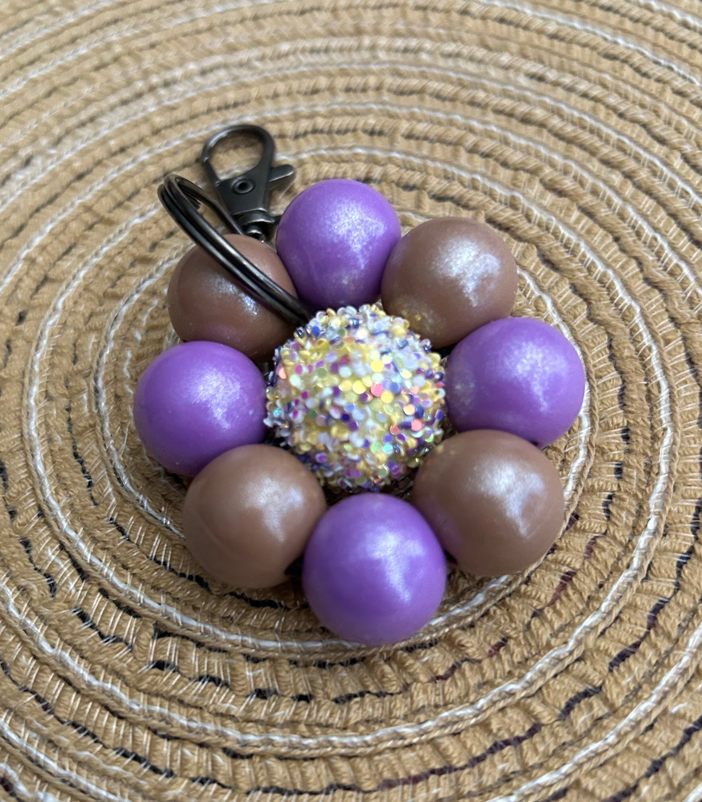 Silicone Flower Key Chains - Etsy