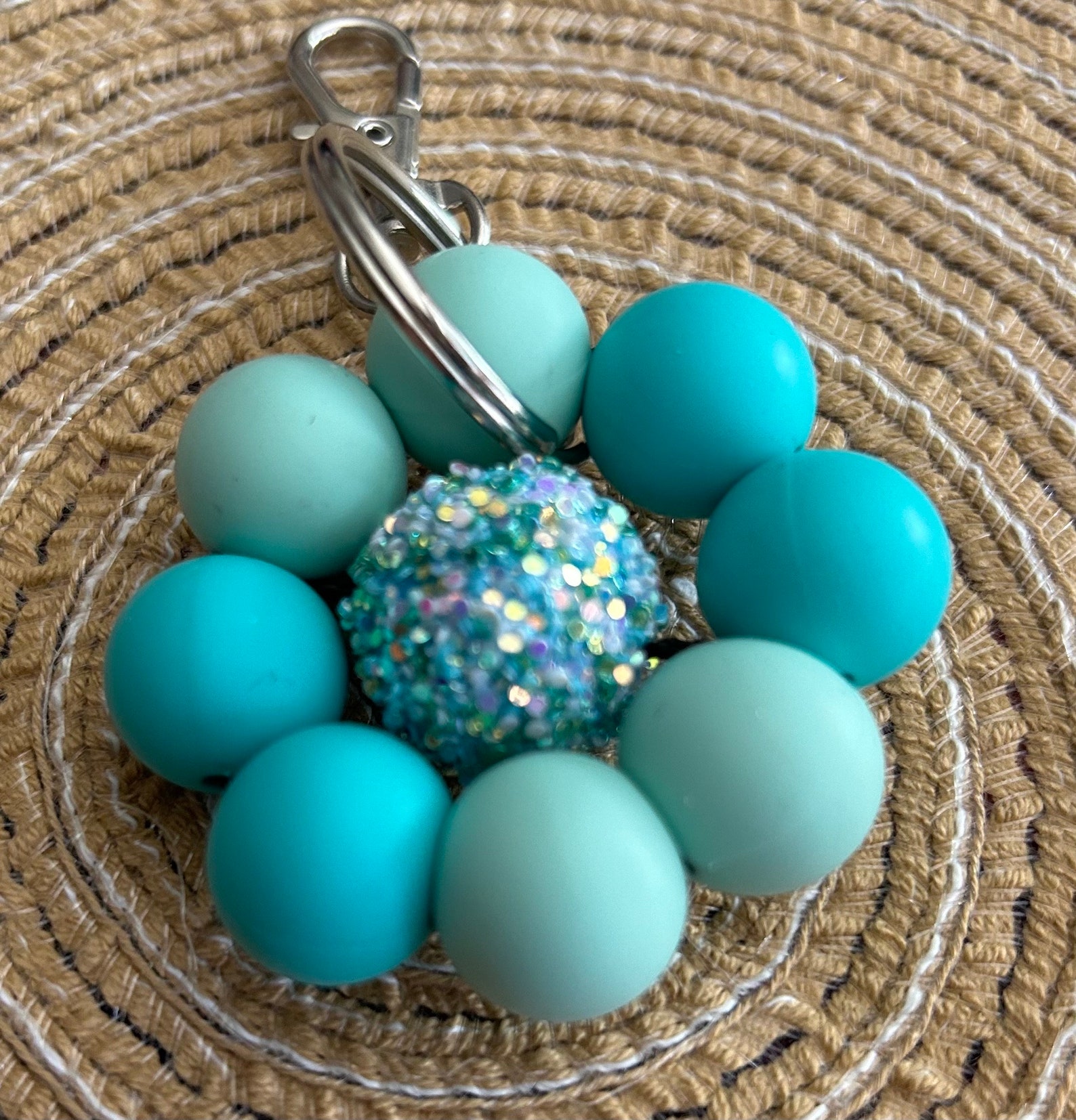 Silicone Flower Key Chains - Etsy