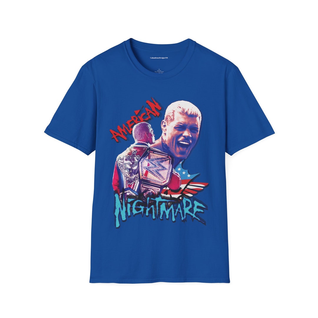 Cody Rhodes, the American Nightmare, Unofficial WWE Merchandise ...