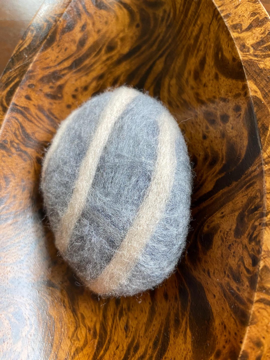 Felted Stone, Felted Rock, Wool Wrapped Rock, Gift, Craft, Nature Art ...