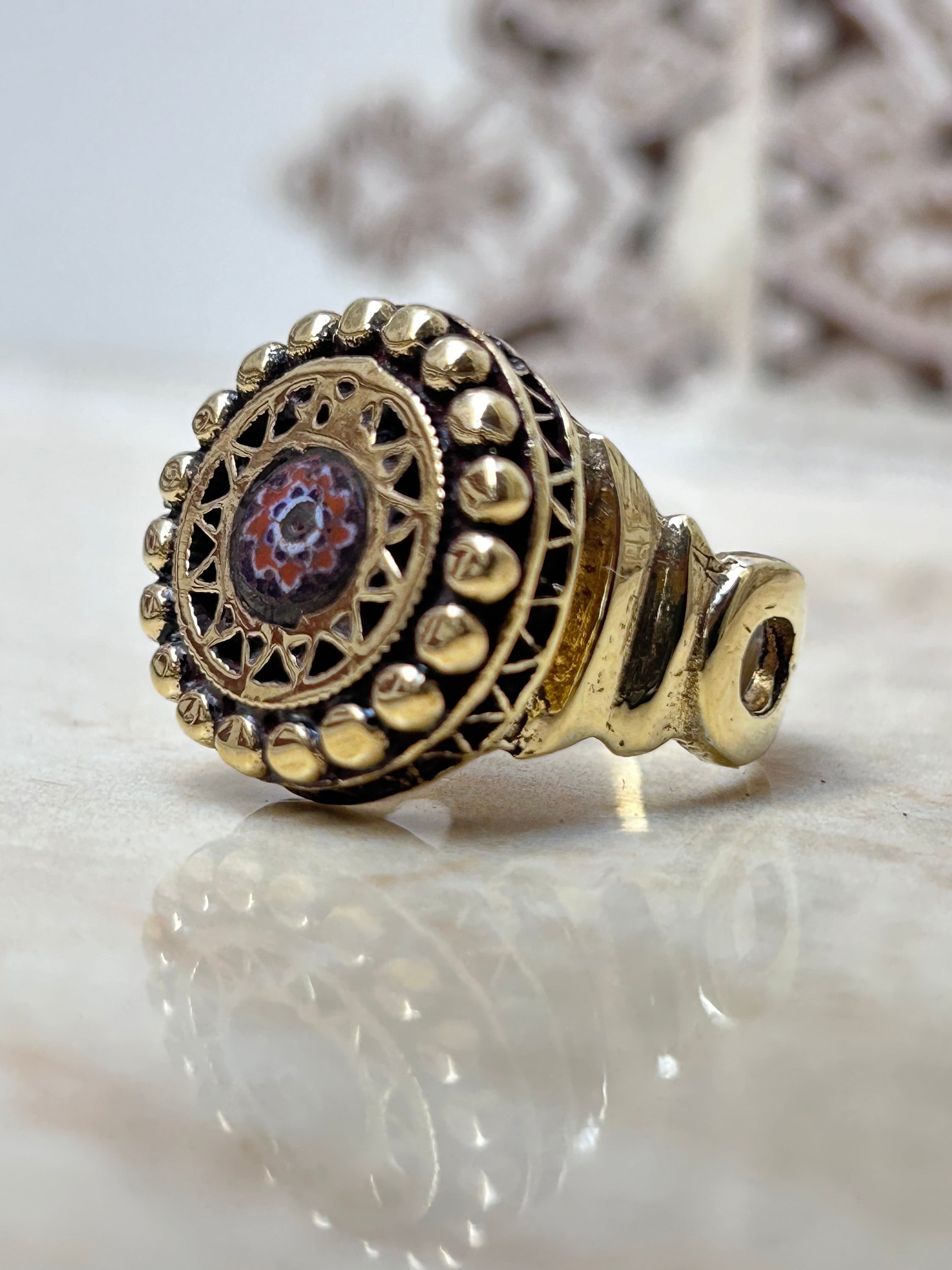 Tuareg Ring Brass, Tuareg Jewelry, Tuareg Ring, Tuareg Ring for Unisex ...