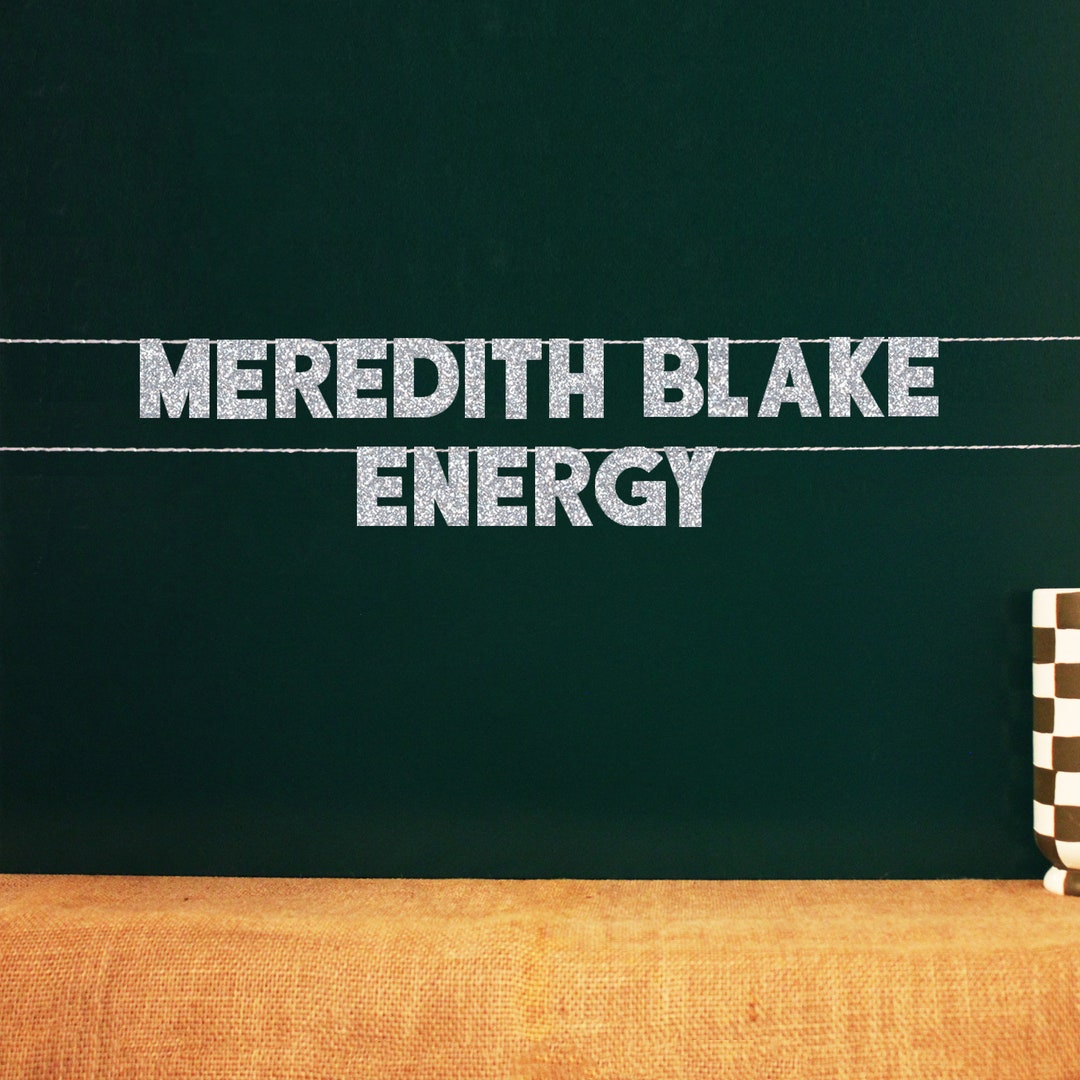 Meredith Blake Energy | 20 Color Options - Etsy