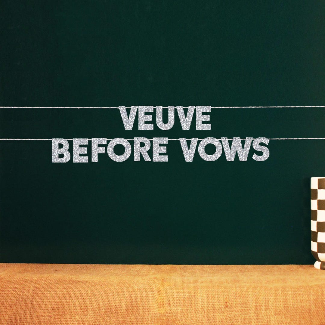 Veuve Before Vows | 20 Color Options - Etsy