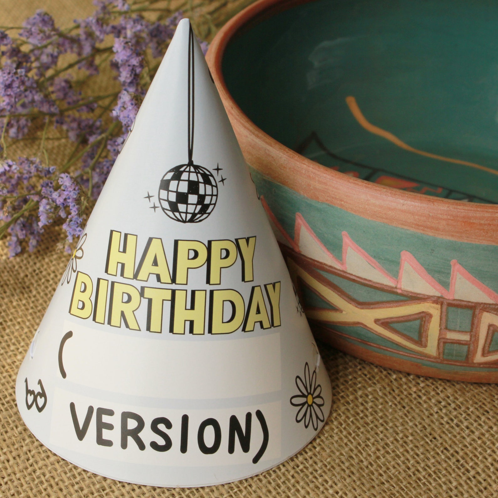 Birth-tay Par-tay Party Hats | 5 Pack or 10 Pack - Etsy