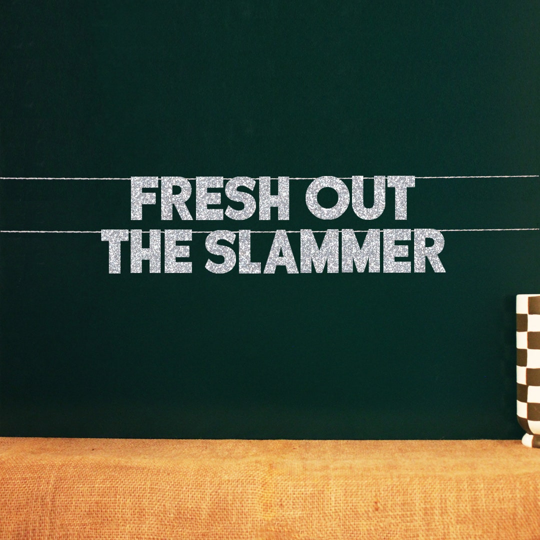Fresh Out the Slammer TTPD Theme Party Decor 20 Color Options - Etsy