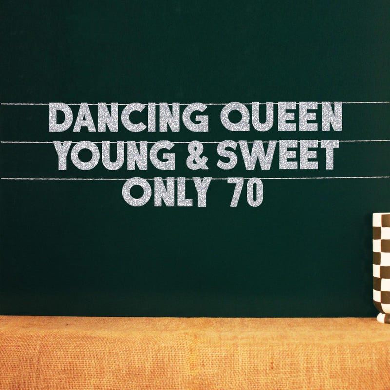 70s Birthday Photo Banner - Etsy