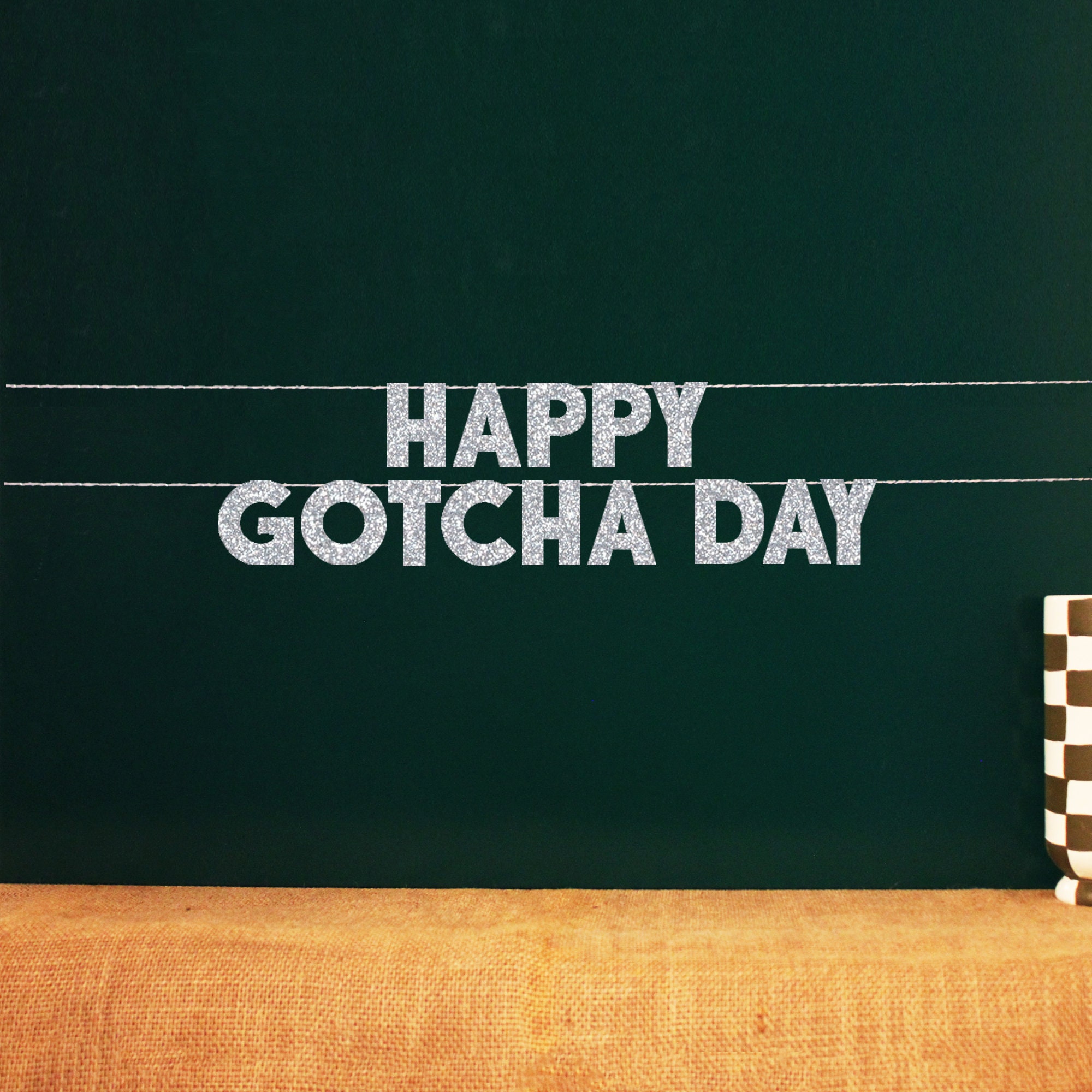 Happy Gotcha Day Dog Adoption Party Sign Welcome New Puppy Party 20 ...