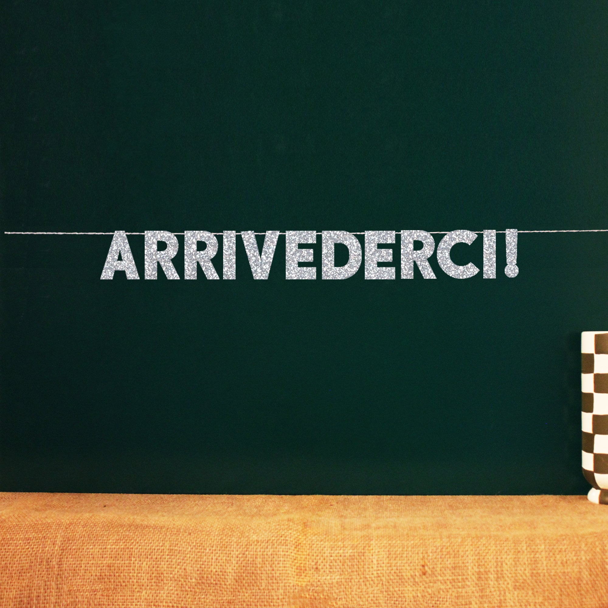 Arrivederci! Party Sign | 20 Color Options - Etsy