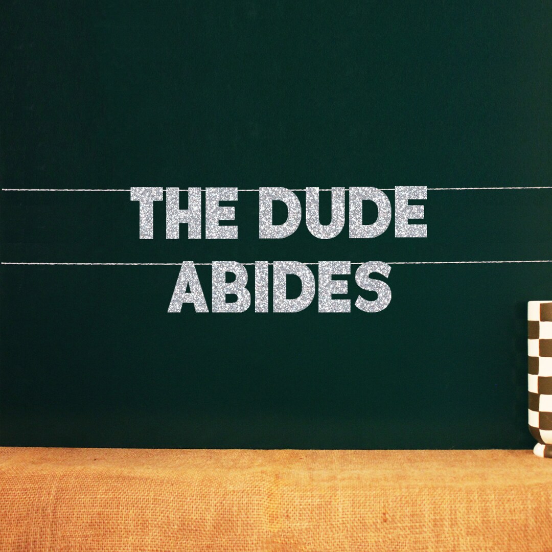 Dude | 20 Color Options - Etsy