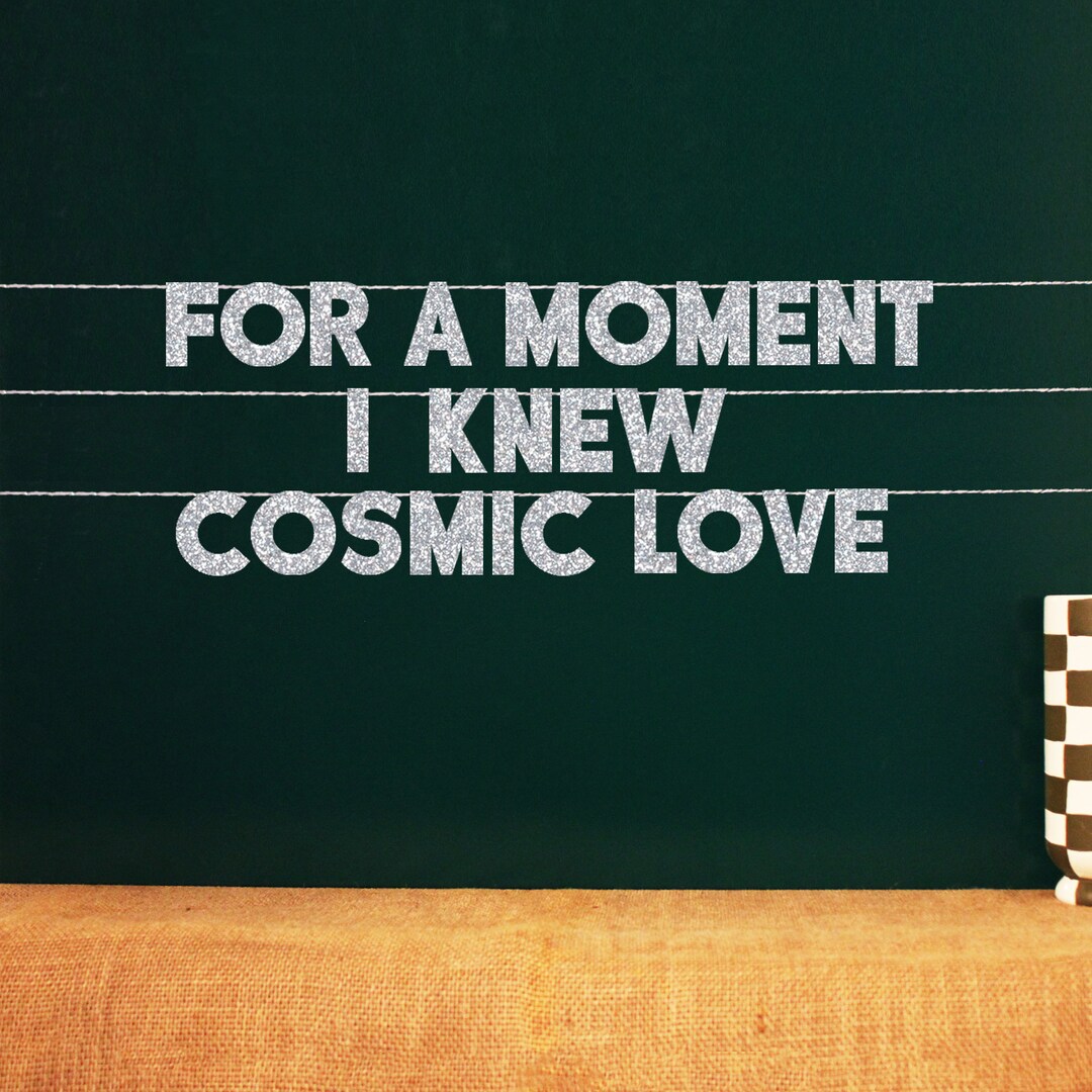 For A Moment I Knew Cosmic Love TTPD Theme Party Decor 20 Color Options ...