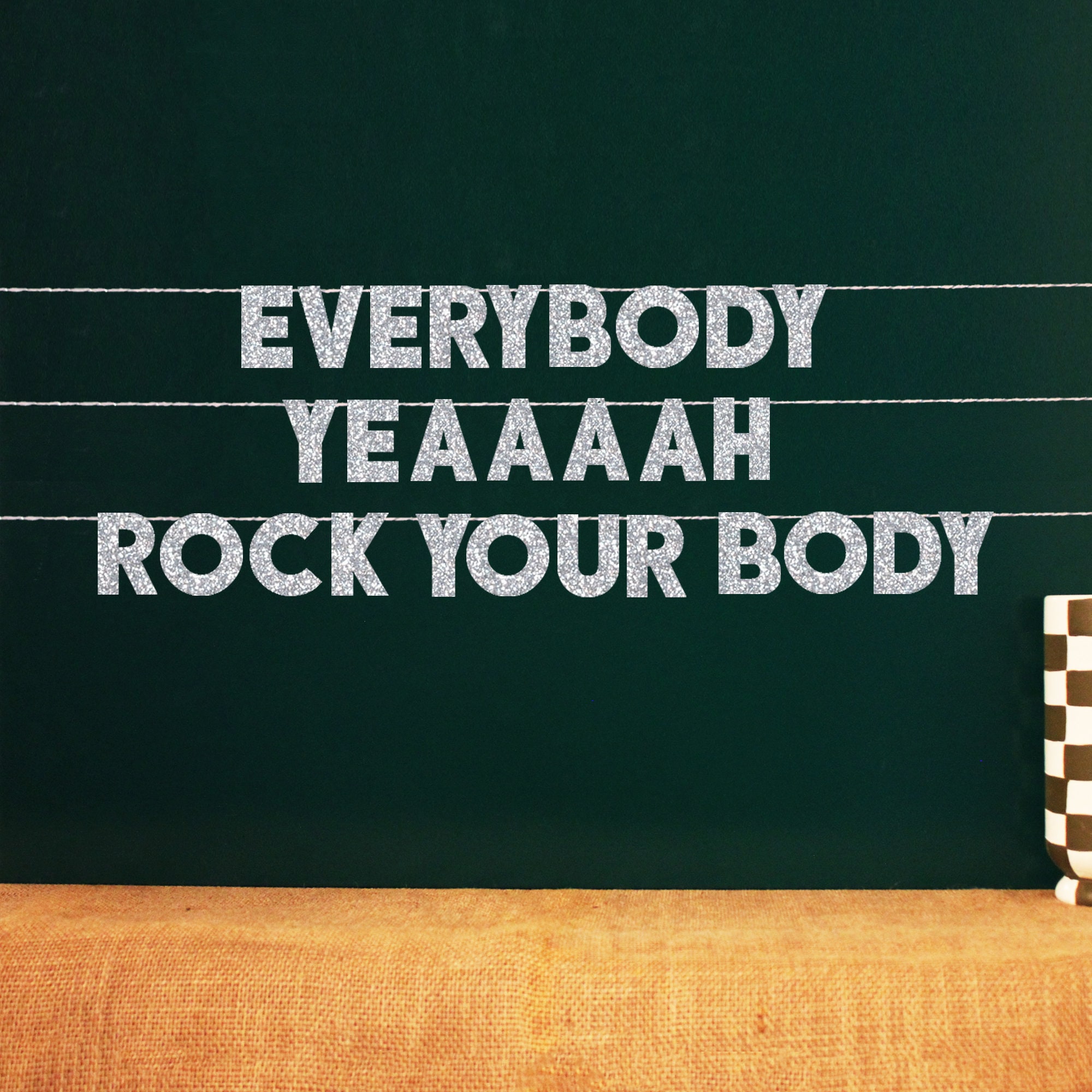 Everybody Yeaaaah Rock Your Body 20 Color Options - Etsy