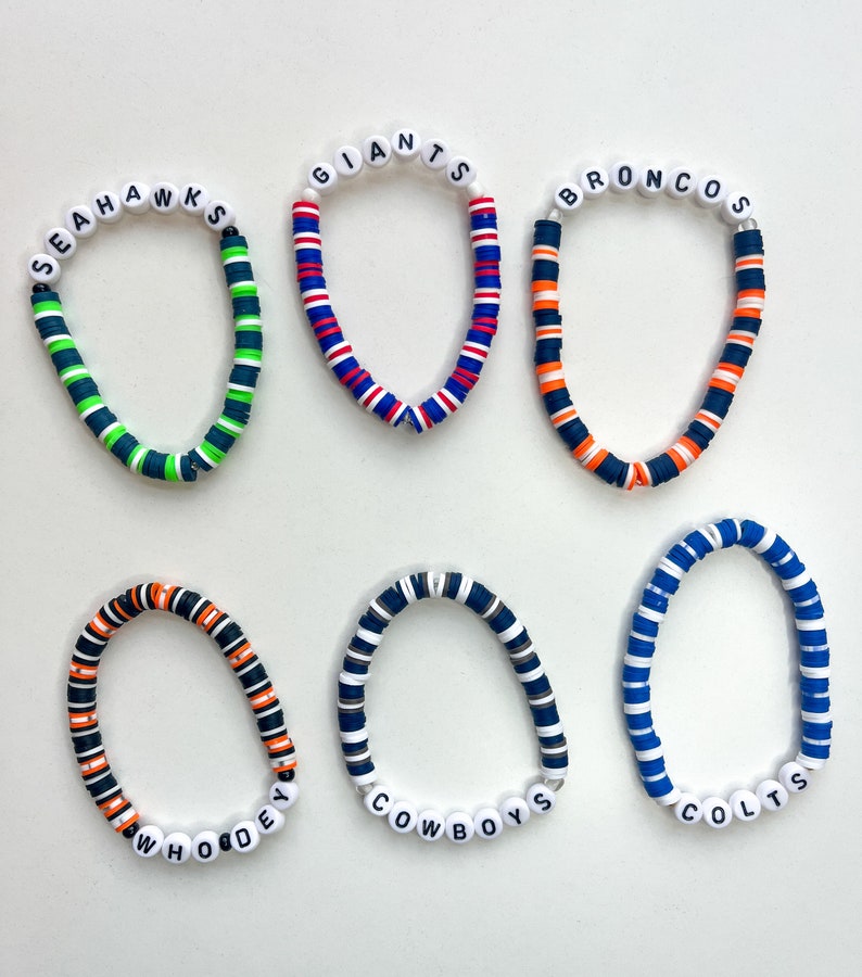 NFL Team Bracelets | Sports Bracelets | Football Team Bracelets ...