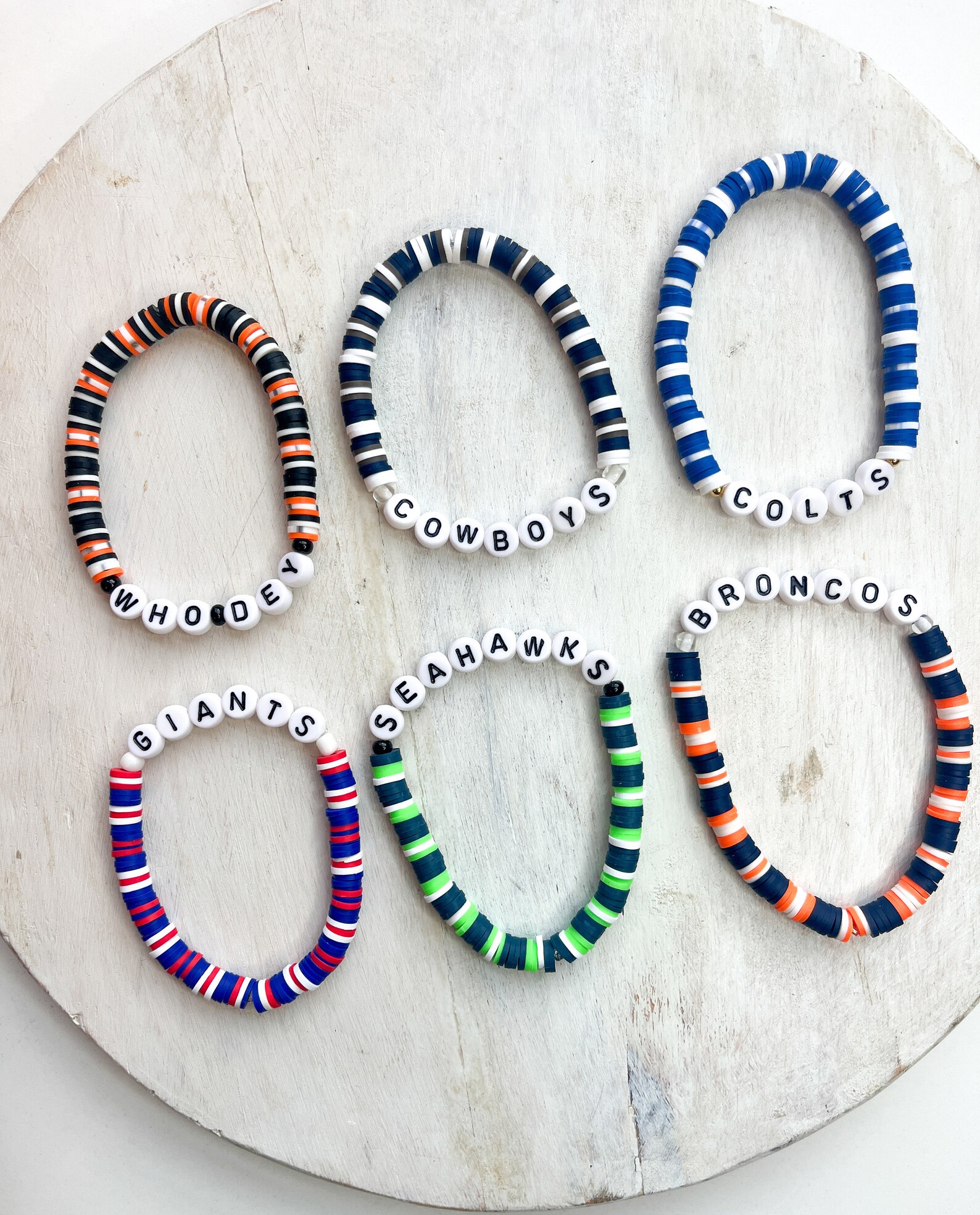 NFL Team Bracelets | Sports Bracelets | Football Team Bracelets ...