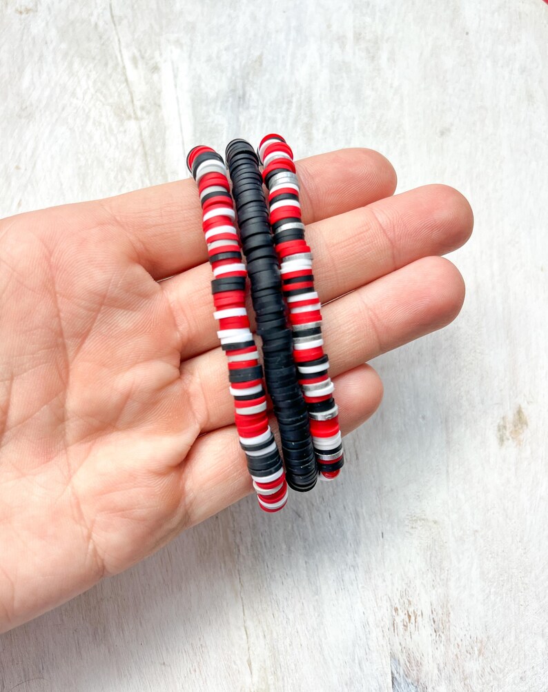 NC State Wolfpack Bracelet Stack | Wolfpack Bracelets | NCSU Bracelets ...