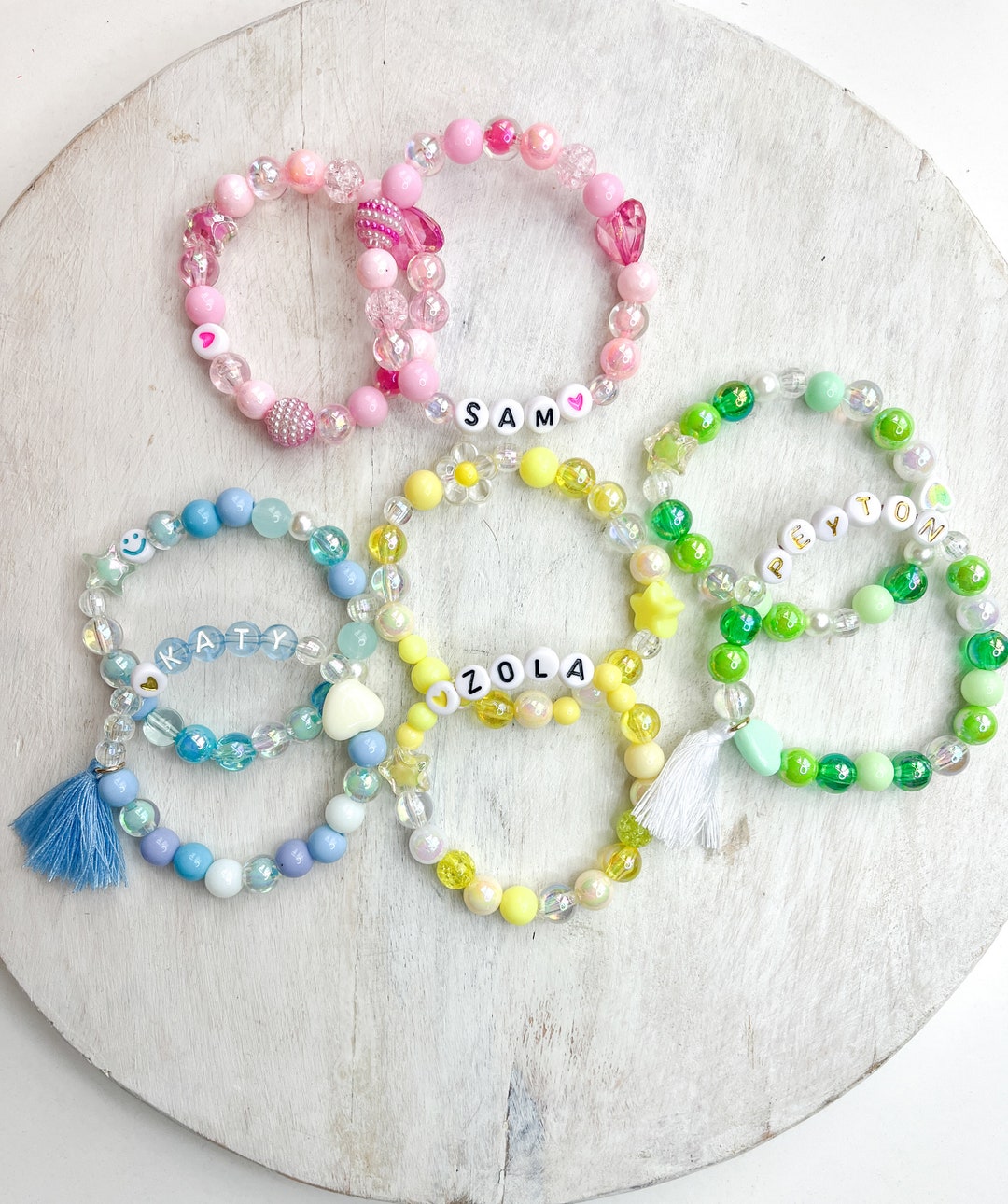 Little Girls Name Bracelet | Girls Name Bracelet | Kids Bracelets ...