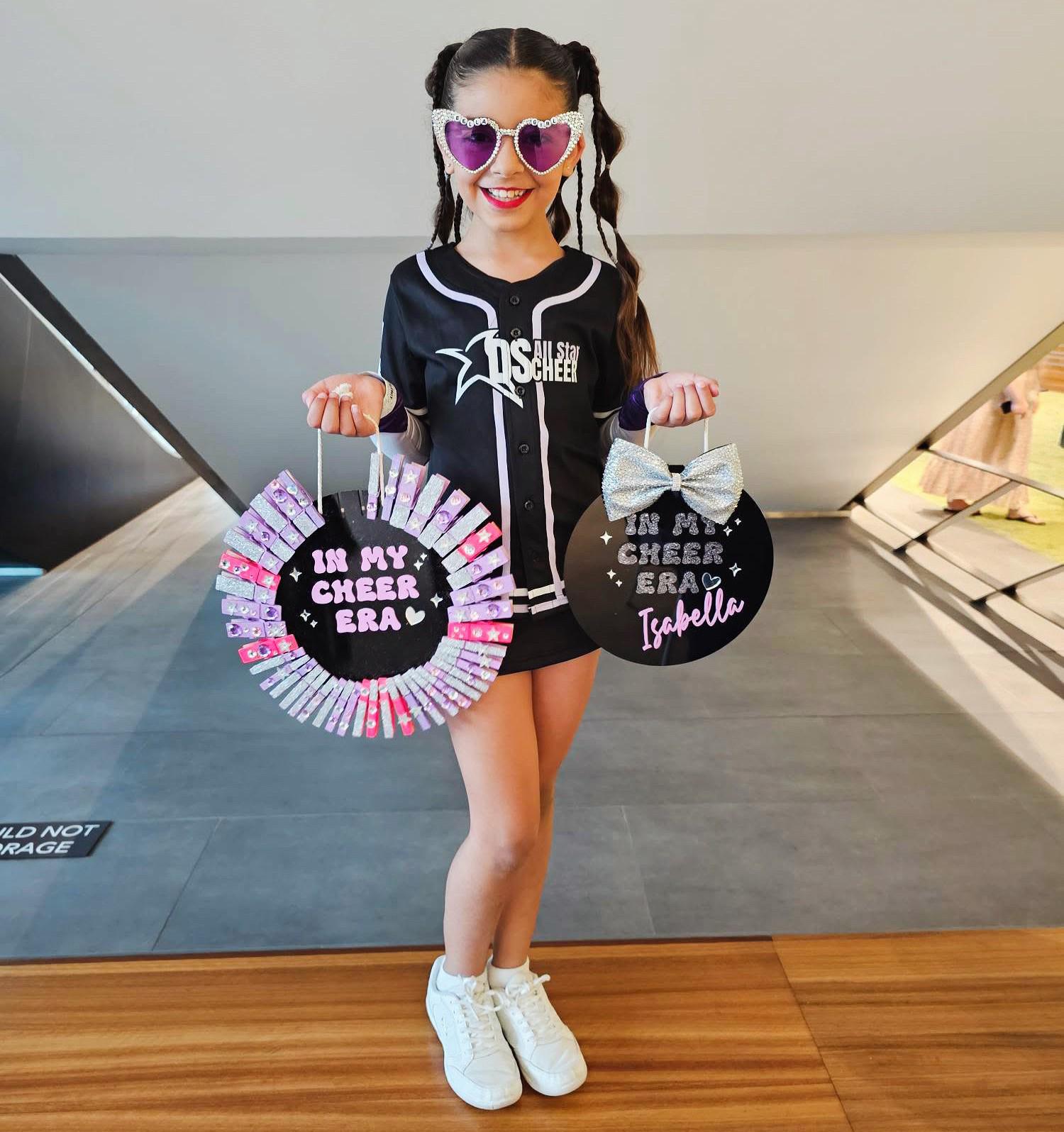 Cheer Bow and Peg Board Holder - Etsy