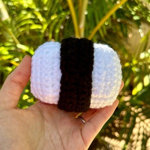 Spam Musubi Crochet Plush for Desk and Car Decor Hawaii Gift Item - Etsy