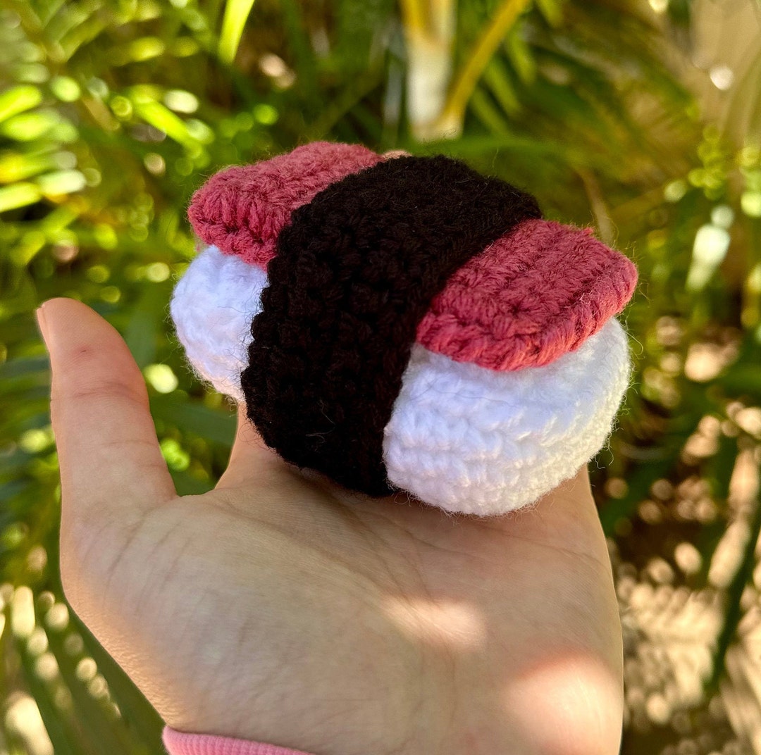 Spam Musubi Crochet Plush for Desk and Car Decor - Hawaii Gift Item - Etsy