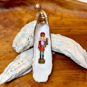 Nutcracker Oyster Shell Ornaments - Etsy