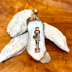 Nutcracker Oyster Shell Ornaments - Etsy