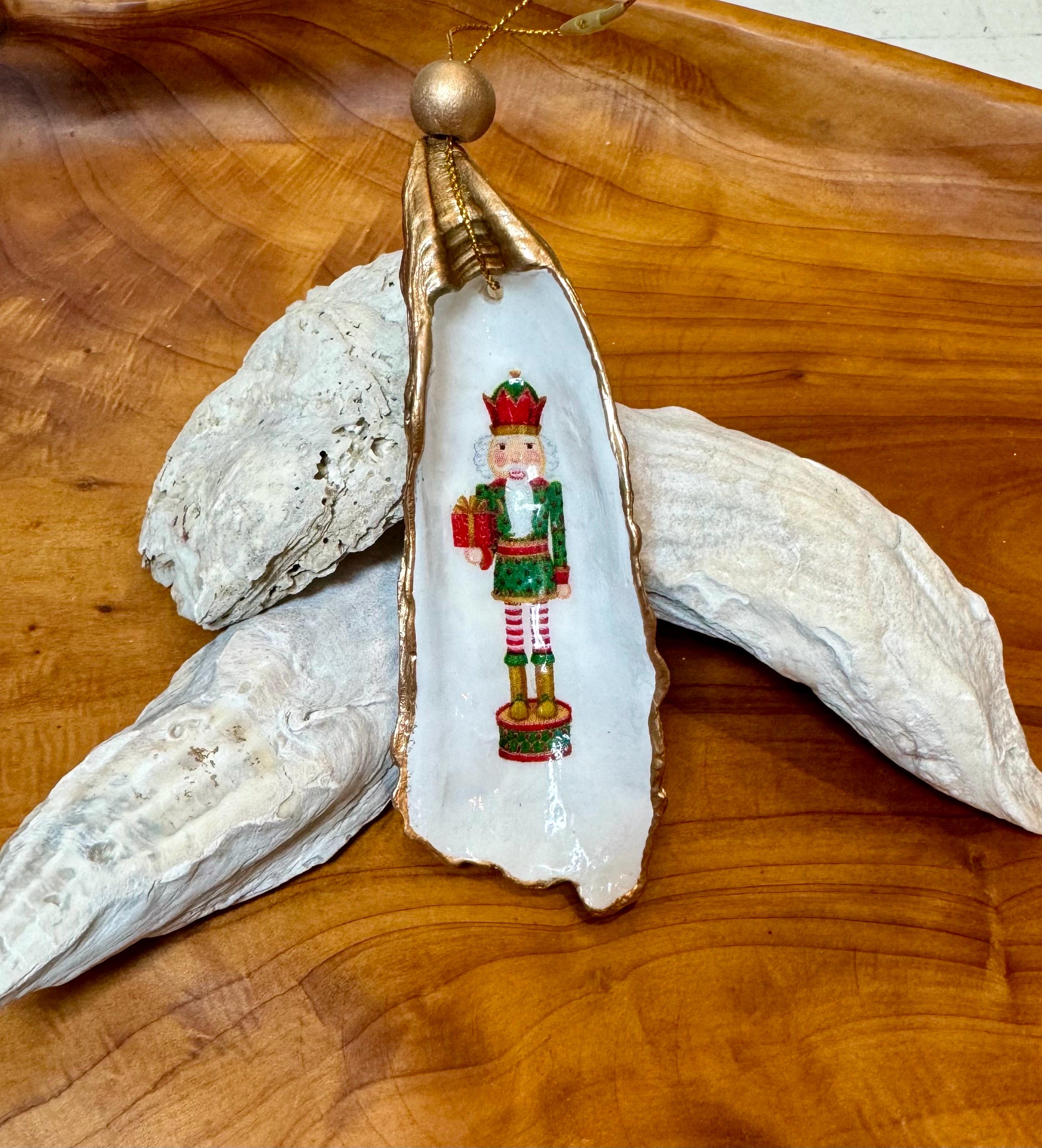 Nutcracker Oyster Shell Ornaments - Etsy