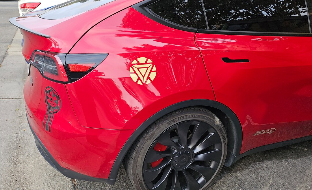 Ironman Arc Reactor HD Vinyl Decal Reflective - Etsy