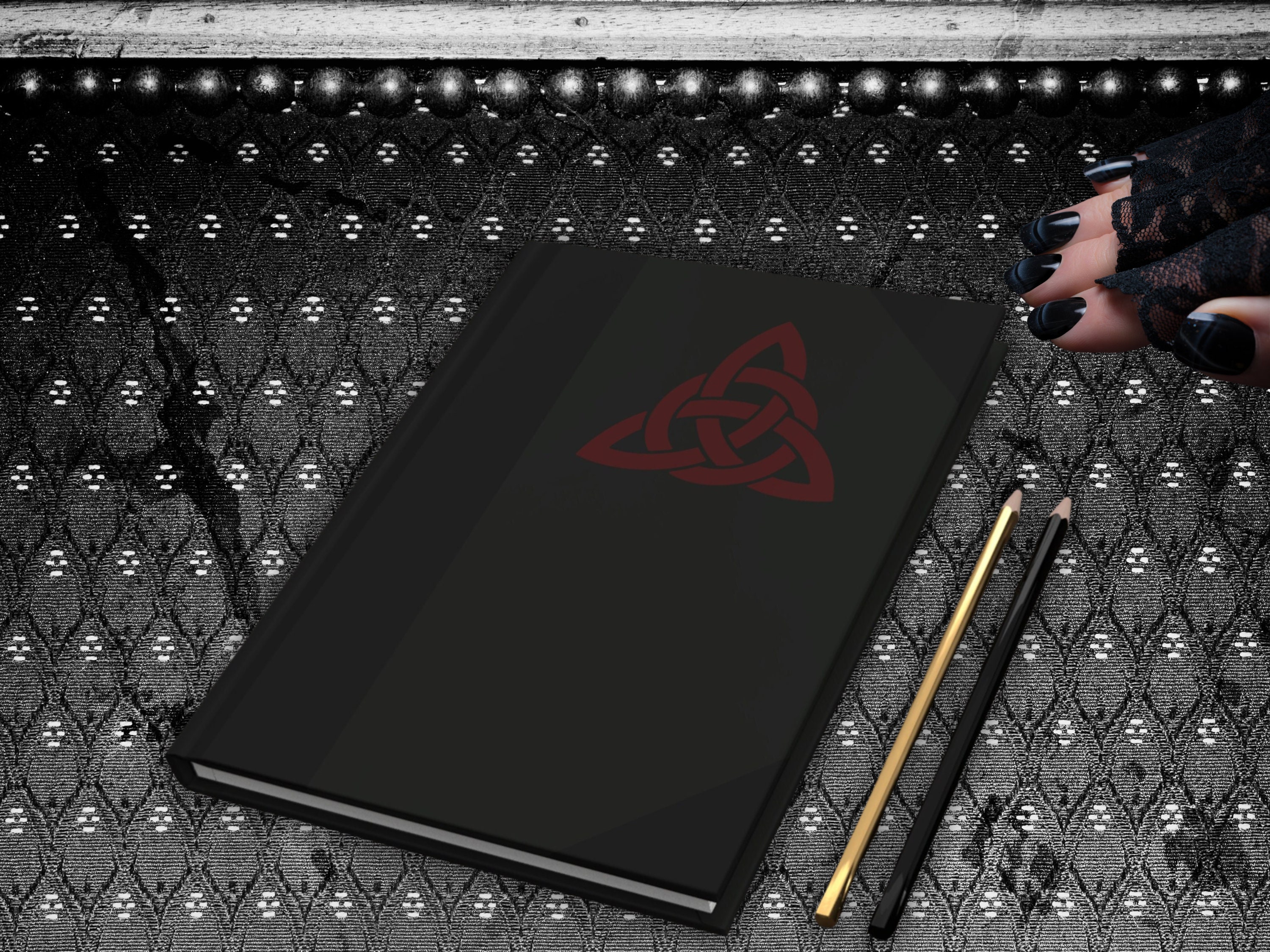 Charmed, Book of Shadows, Journal, Grimoire Witchy Tarot Journal ...