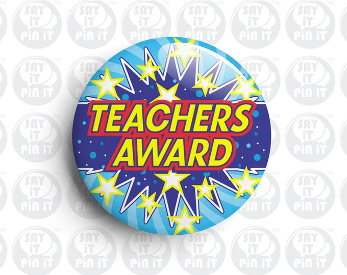 School Achievement Badges 55x65mm Oak Veneered MDF Pin or Pin & Clip ...