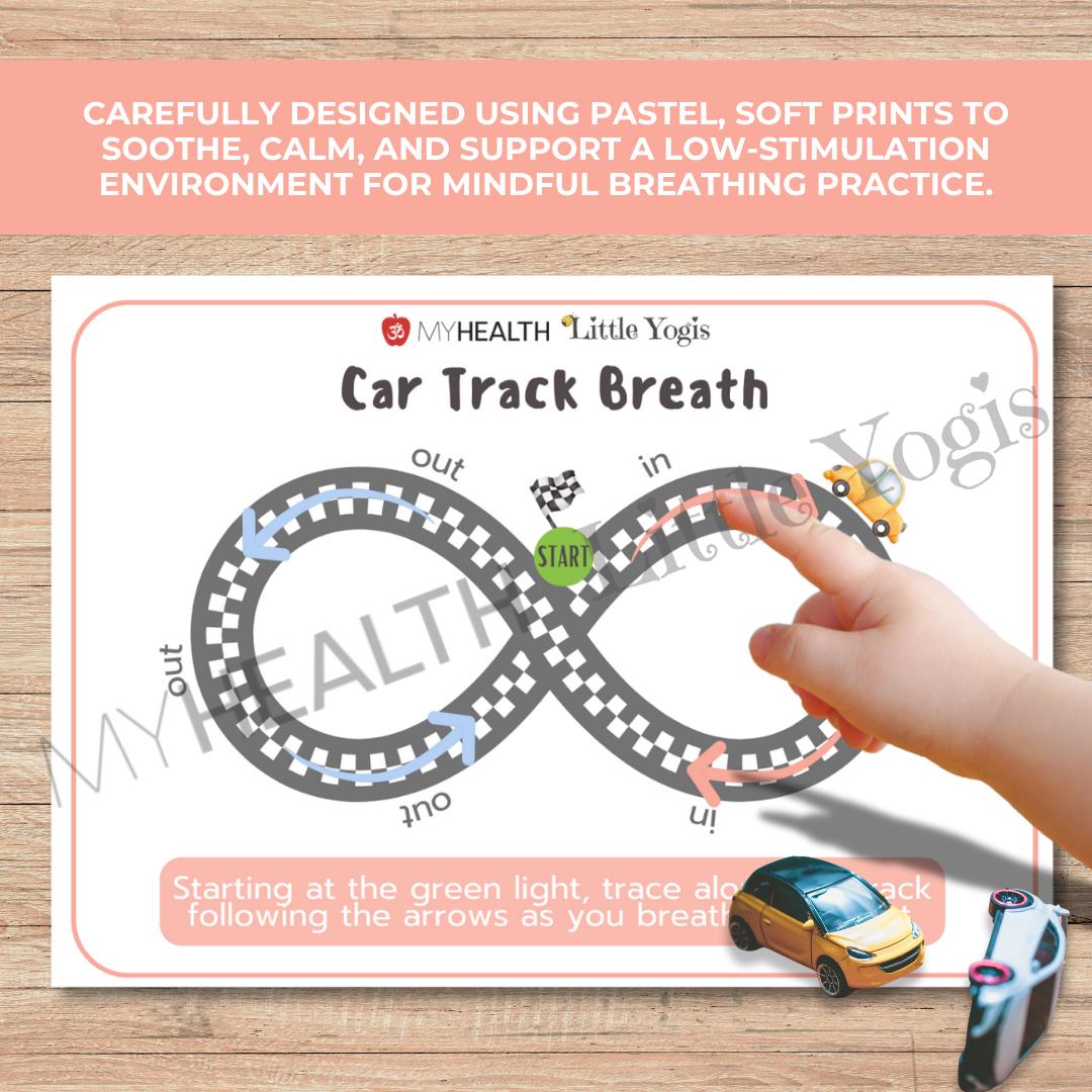 Mindful Finger Tracing Breathing Cards for Kids | Printable Emotional ...