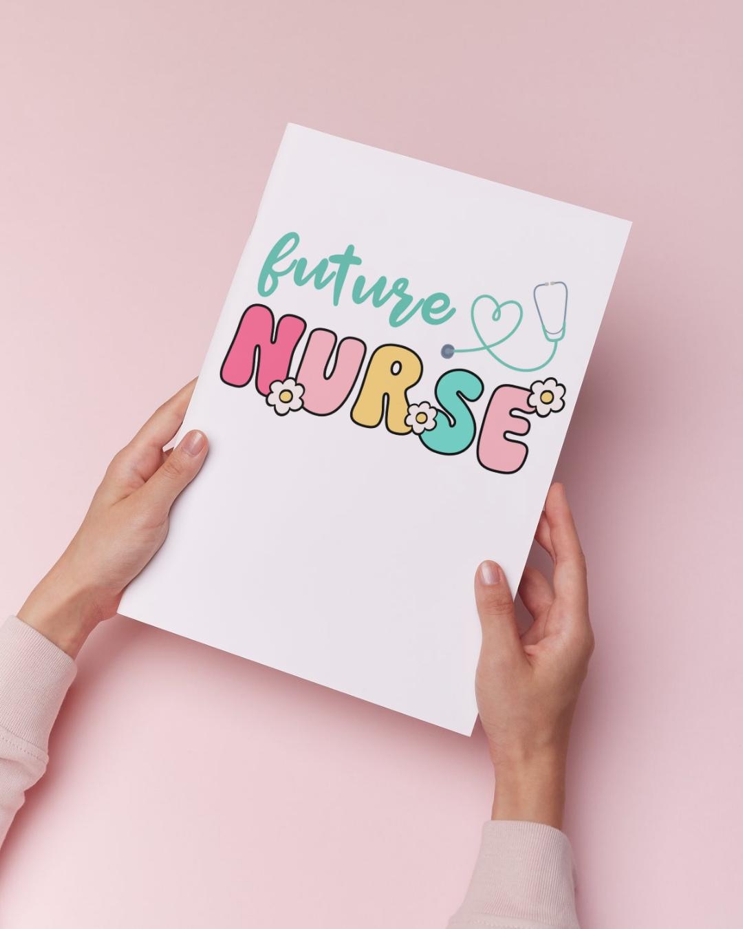 Future Nurse Wall Art-nurse/nursing School Appreciation-student-college ...