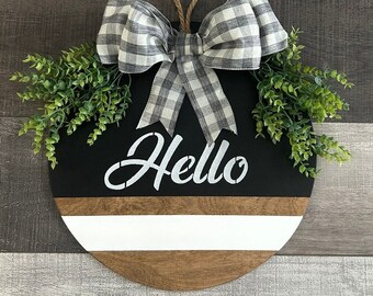 16" Country Style Door Hanger - Etsy