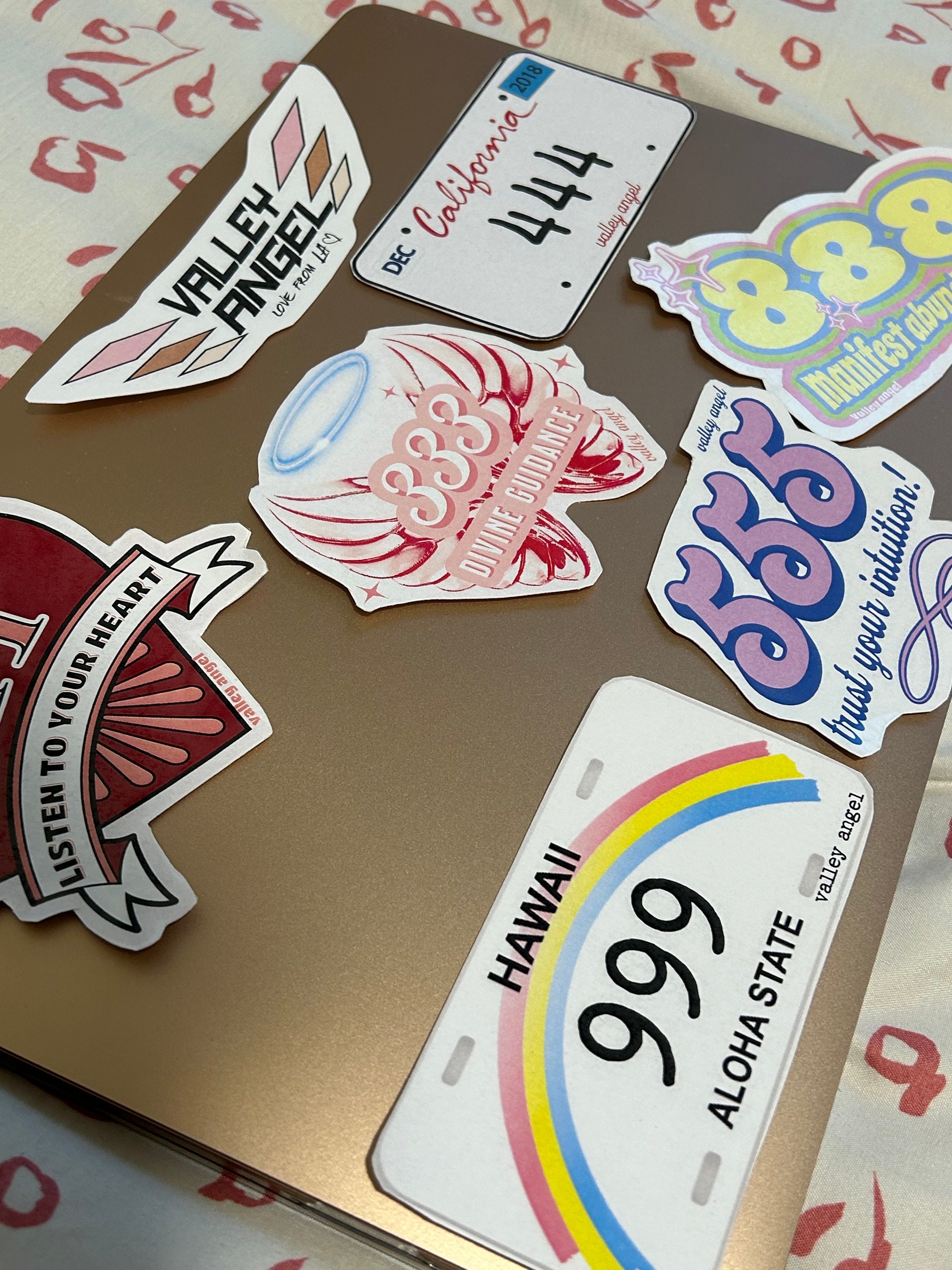 555 Angel Number Sticker - Etsy