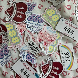 555 Angel Number Sticker - Etsy