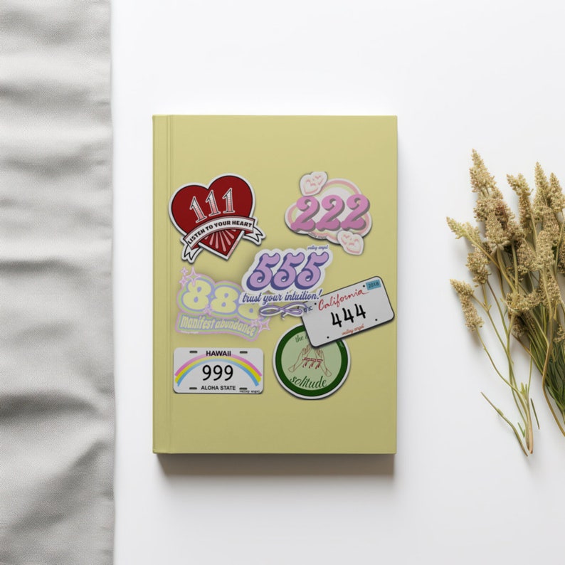 555 Angel Number Sticker - Etsy