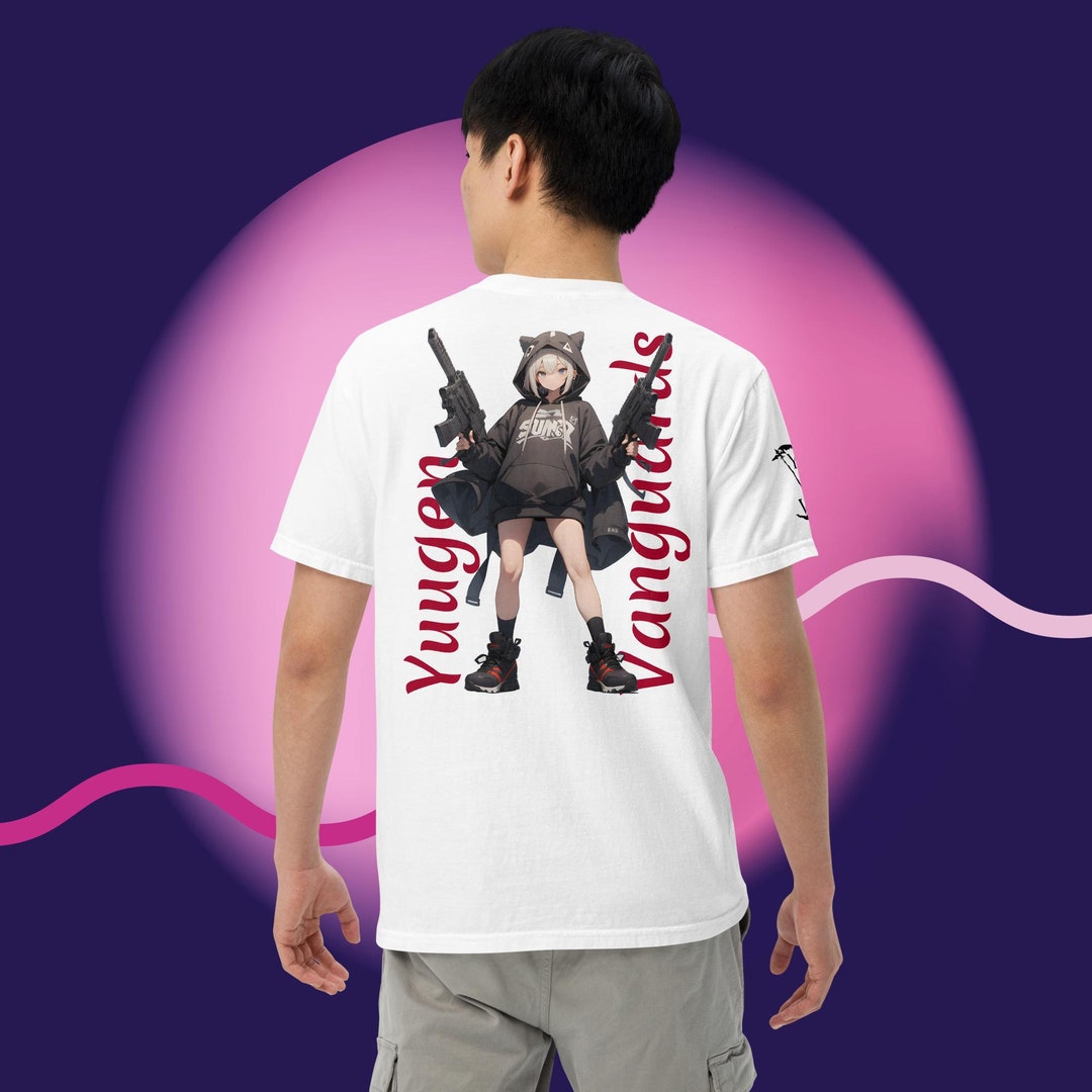 Anime T Shirt Back Print Streetwear High Quality Ecchi Waifu Apparel ...