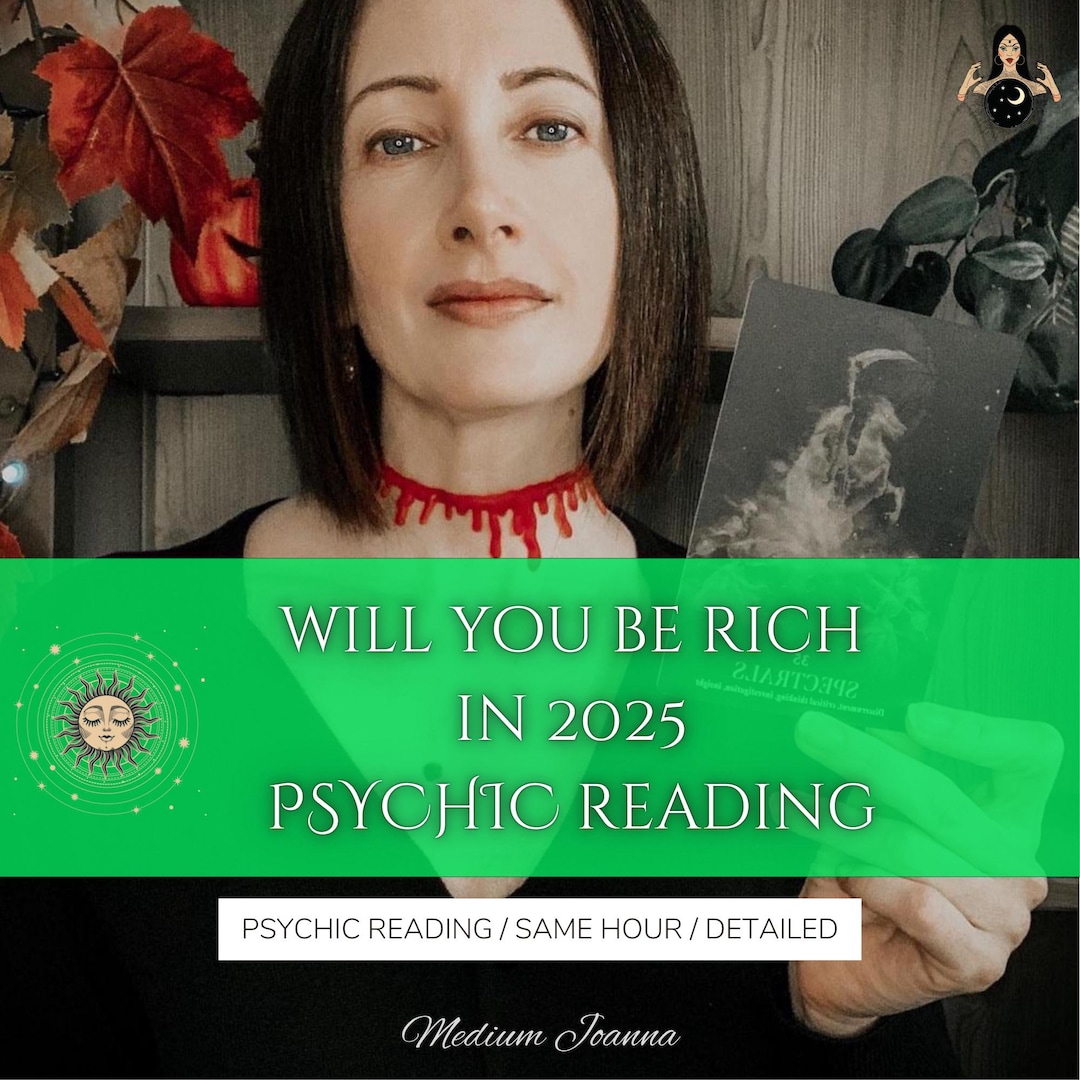 Will You Be Rich in 2025? Psychic Tarot Reading, Same Hour Tarot ...