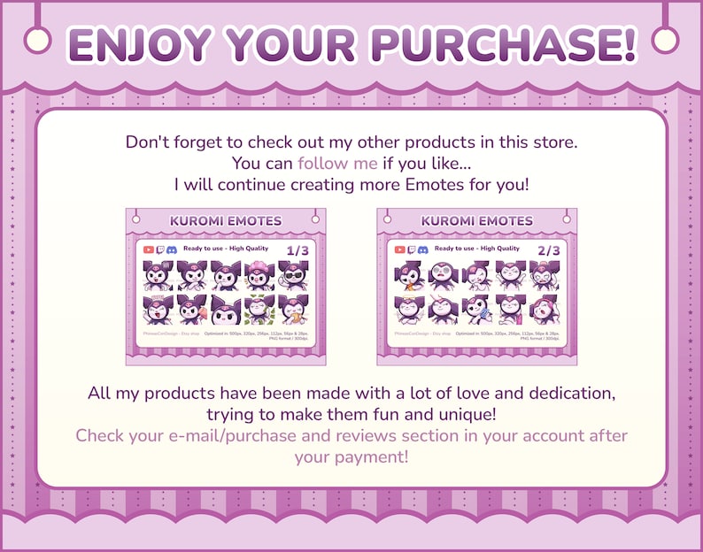 10 Kuro Emotes for Discord, Twitch & Youtube | Part 3 of 3 | Stream ...