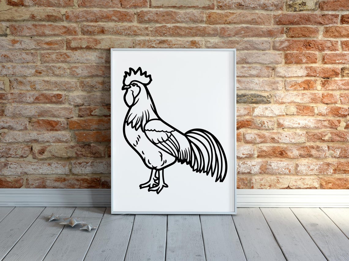 Chicken Svg Bundle ,chicken Svg , Crazy Chicken Svg, Funny Chicken ...