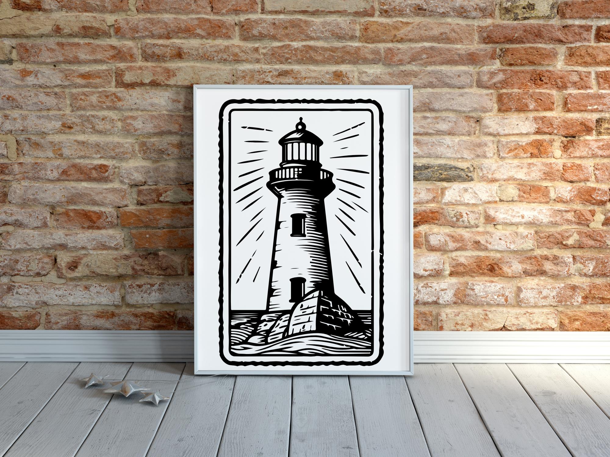 Lighthouse SVG ,lighthouse Svg Bundle ,lighthouse Silhouette ,ocean ...