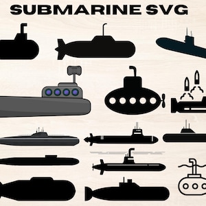Submarine SVG ,submarine Clipart ,submarine Clipart ,submarine Navy Svg ...