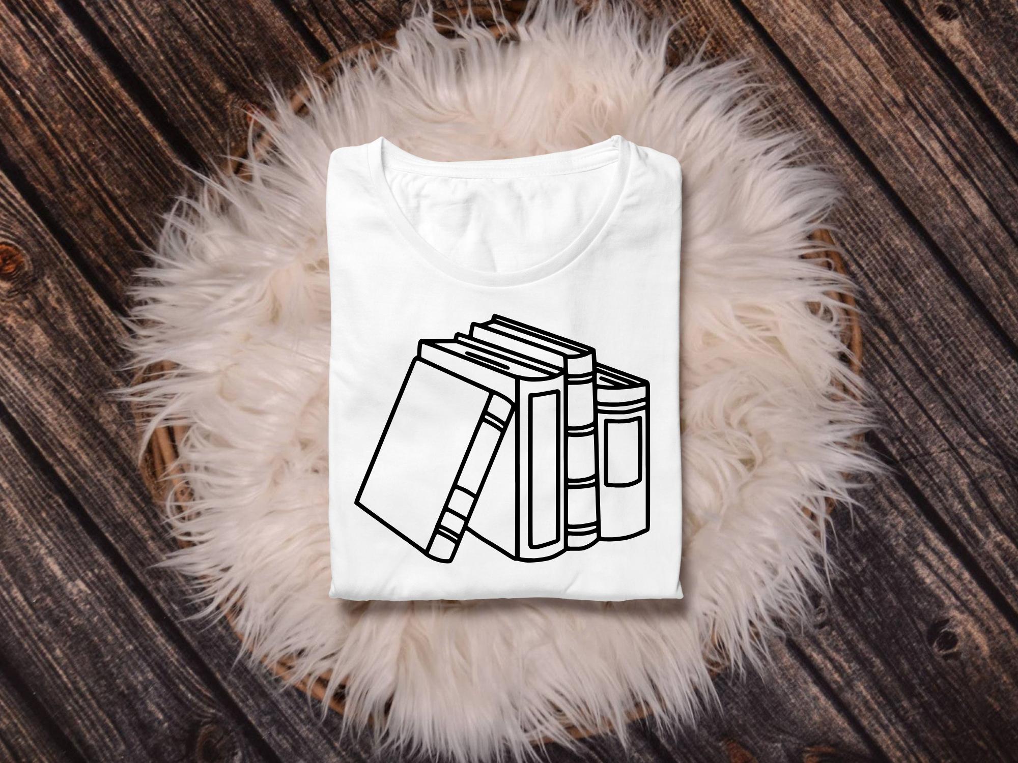 Books Svg ,books Svg Bundle ,books Clipart ,stack of Books Svg ,books ...