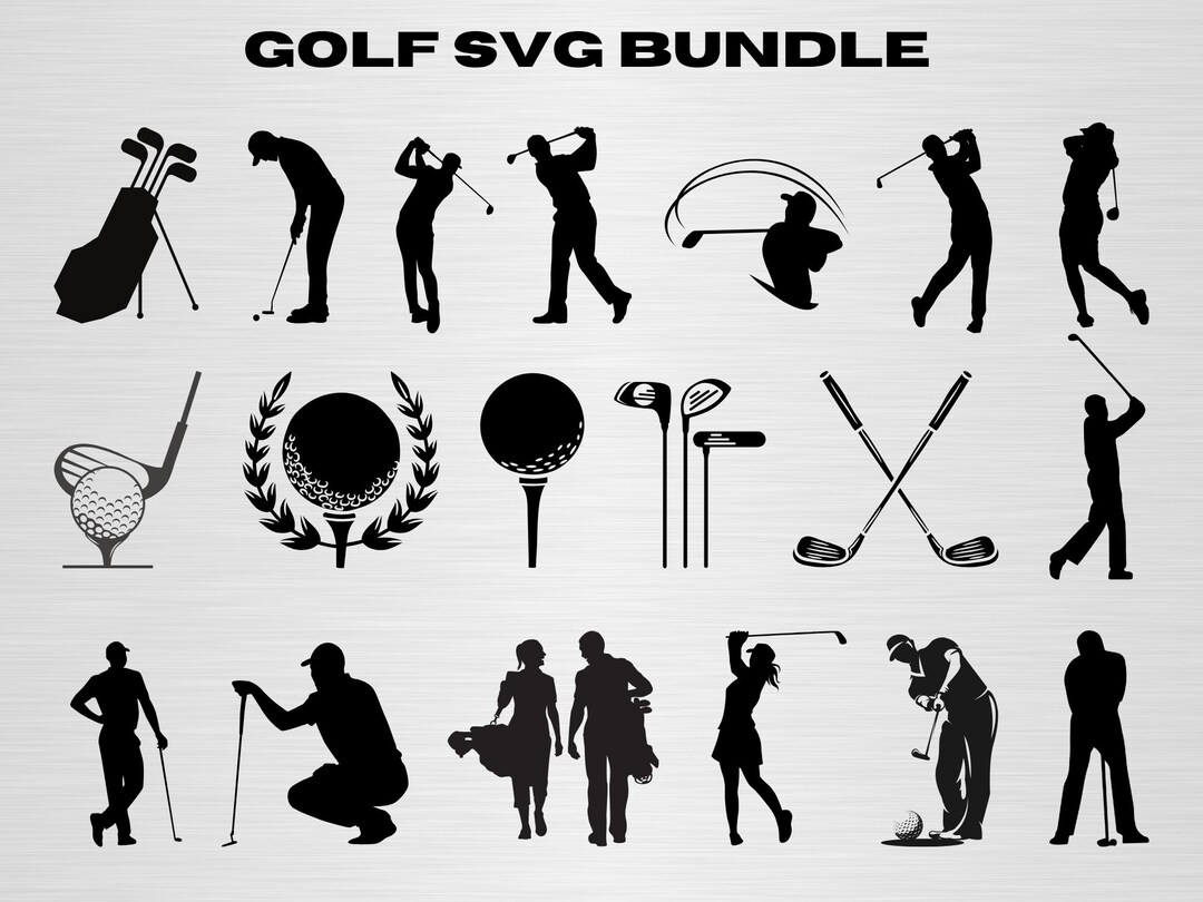 Golf Svg ,golf Clipart, Golf Split Monogram Svg, Golf Name Frame Svg ...