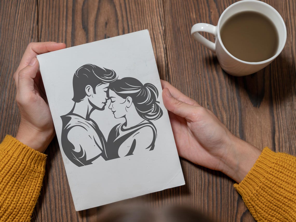 Romantic Couple Svg ,couple Svg ,anniversary Couple Svg , Couple ...